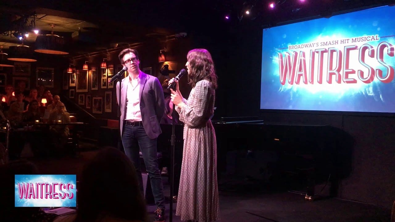 Sara Bareilles and Gavin Creel Sing You Matter To Me and More at The Launch of Waitress London