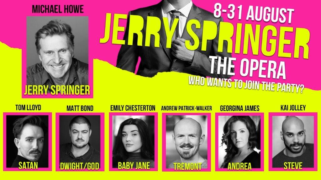 Full Cast Revealed for Jerry Springer The Opera at Hope Mill Theatre