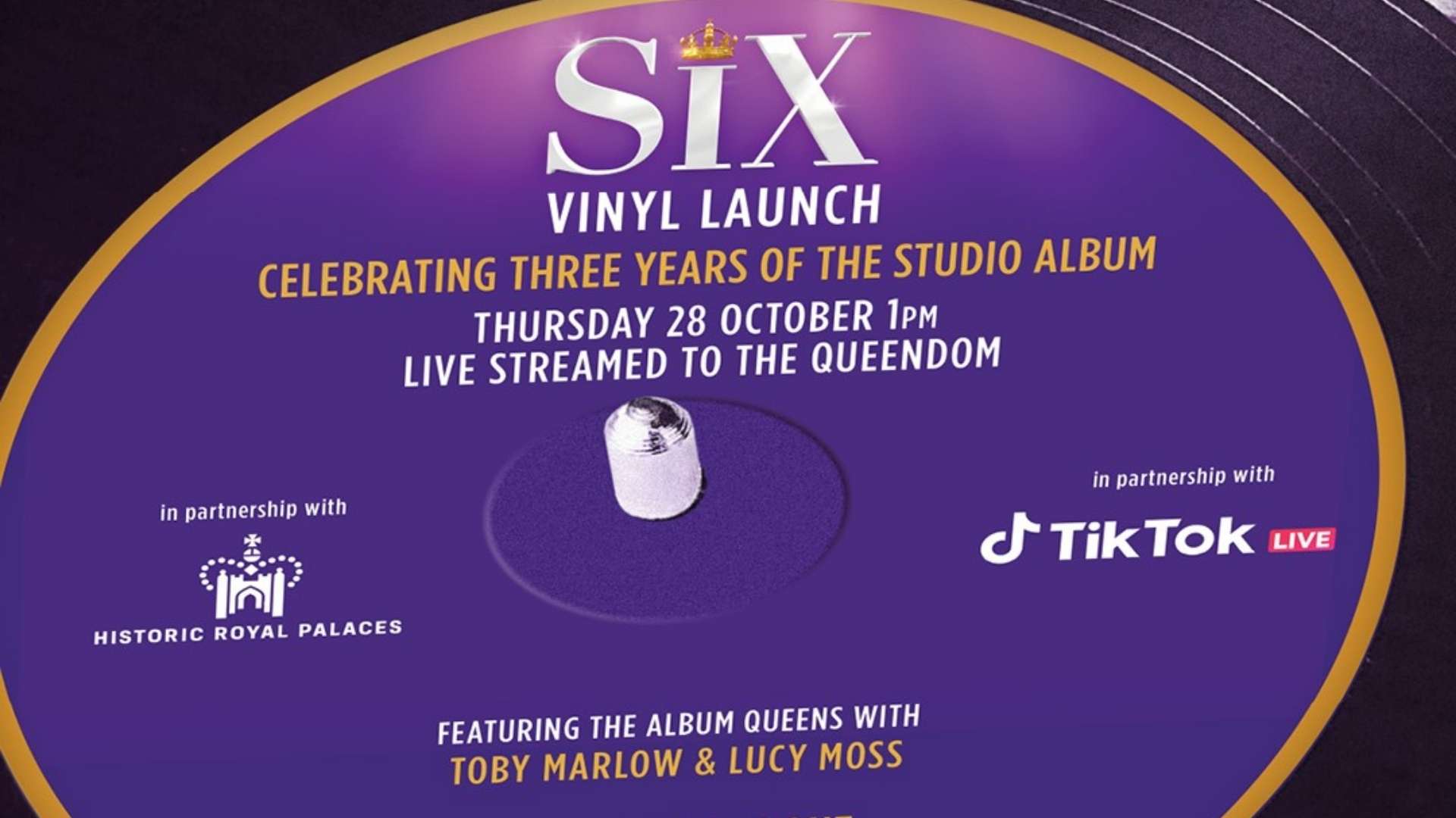 SIX Studio Album to be Released on Vinyl with VIP Launch Event - Theatre Weekly