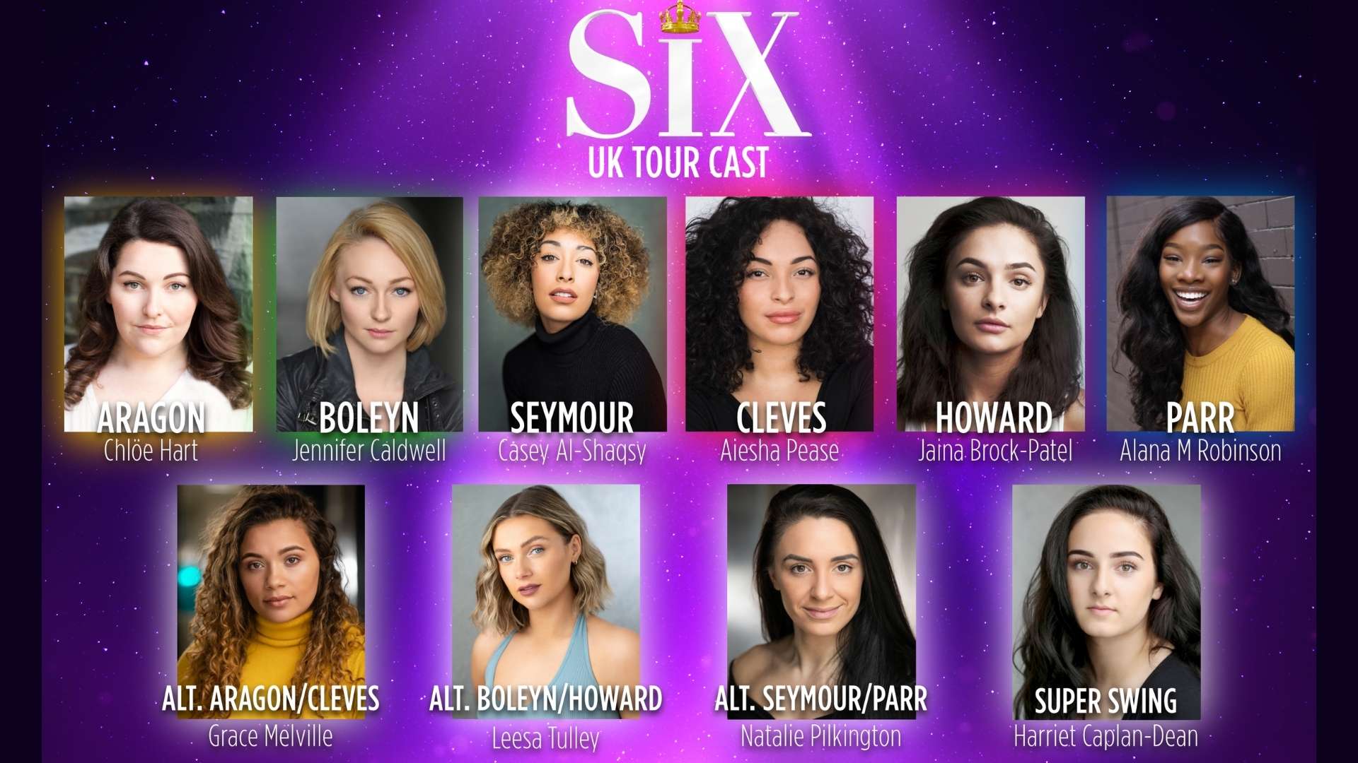 Smash Hit Musical Six Announces New Cast For The UK Tour - Theatre Weekly