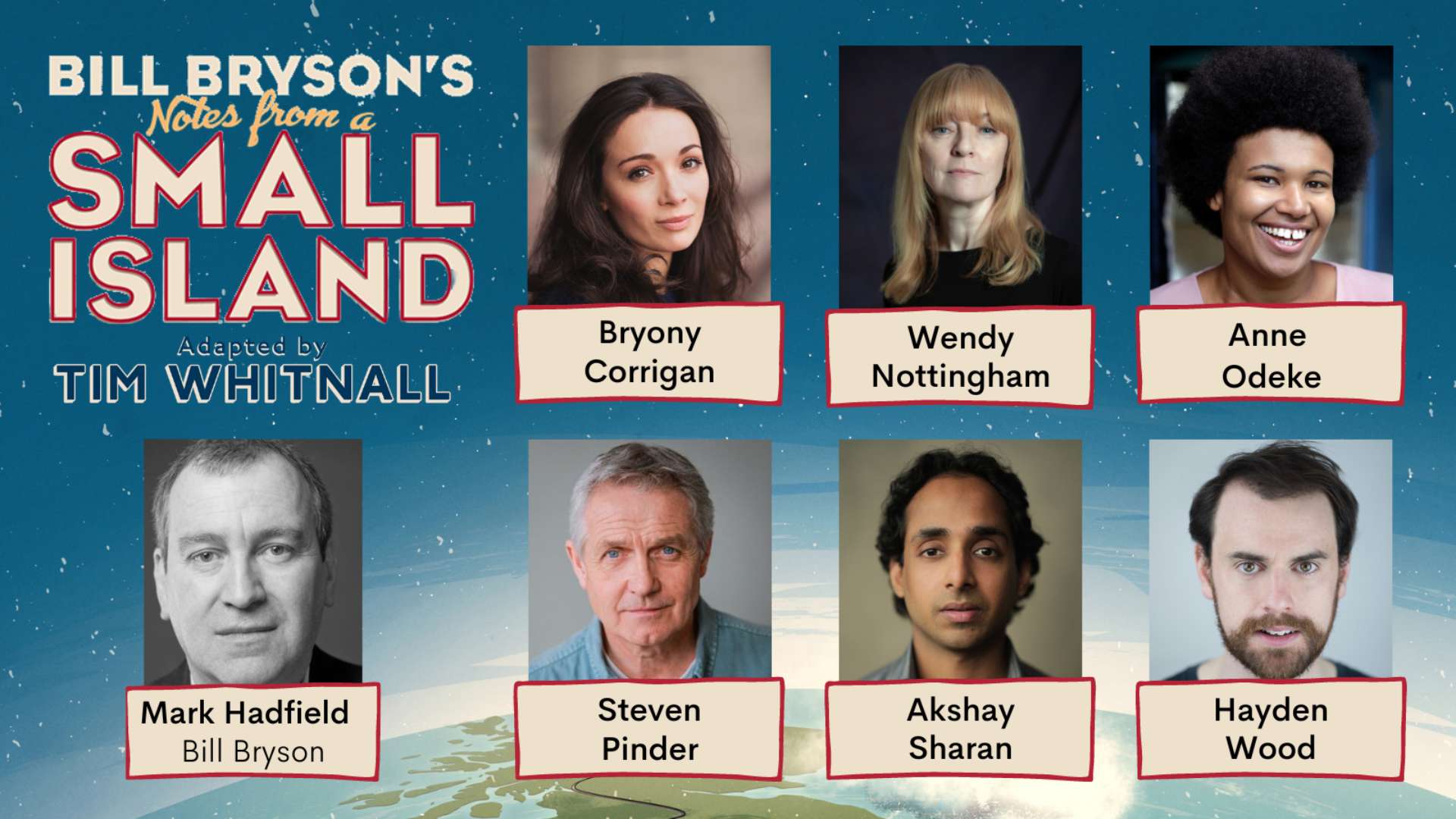 Full Casting Announced For The World Premiere Stage Adaptation of Bill ...