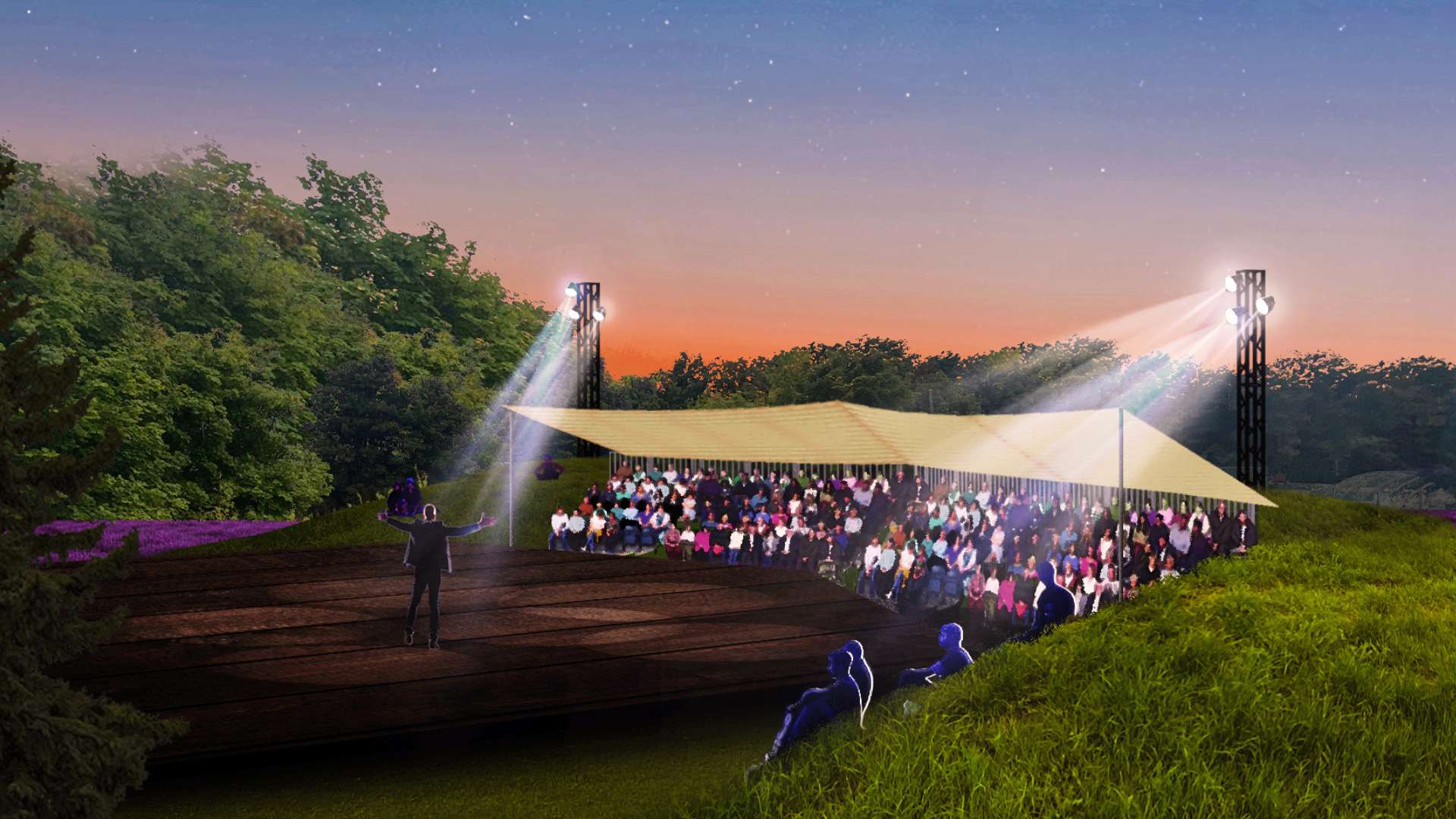 New open-air theatre, The Lavender Theatre, to open on a lavender farm ...