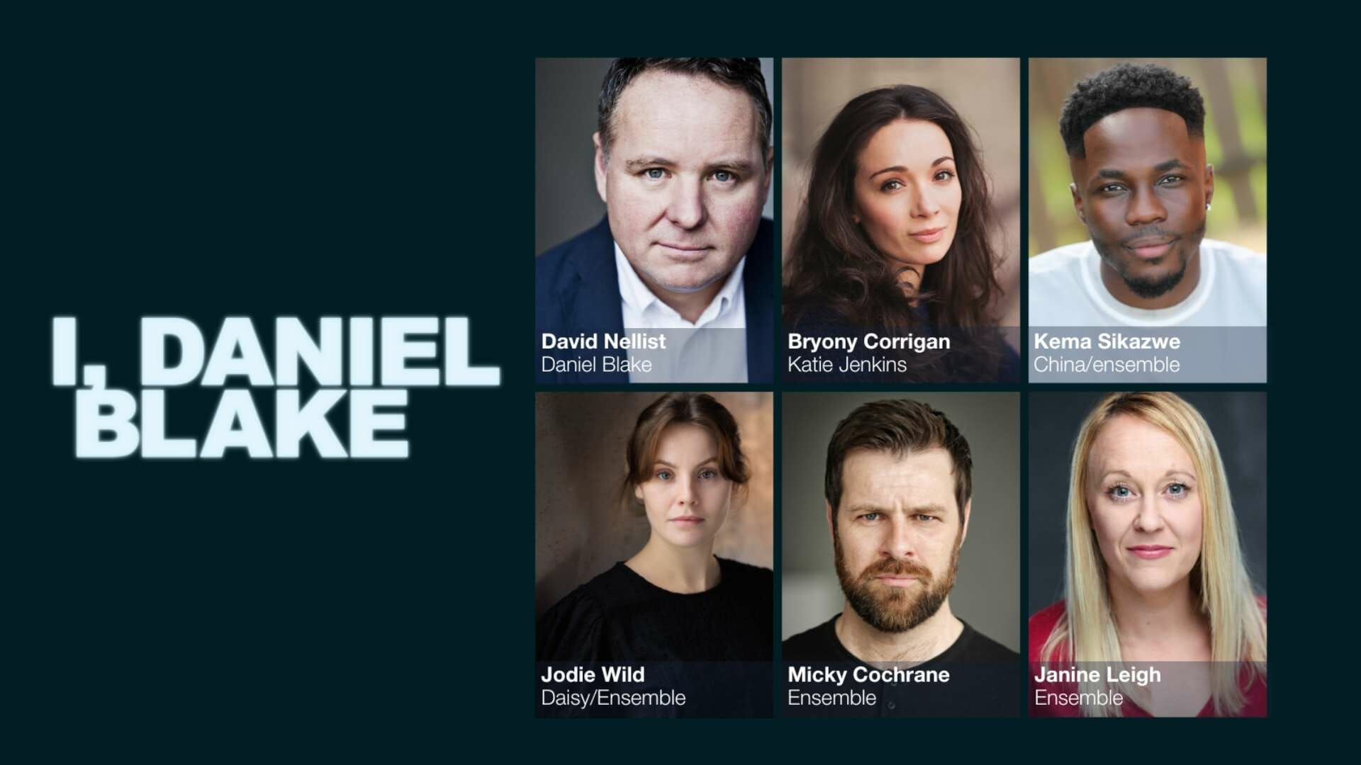 Cast and Creative Team Announced for I, Daniel Blake at Northern Stage ...