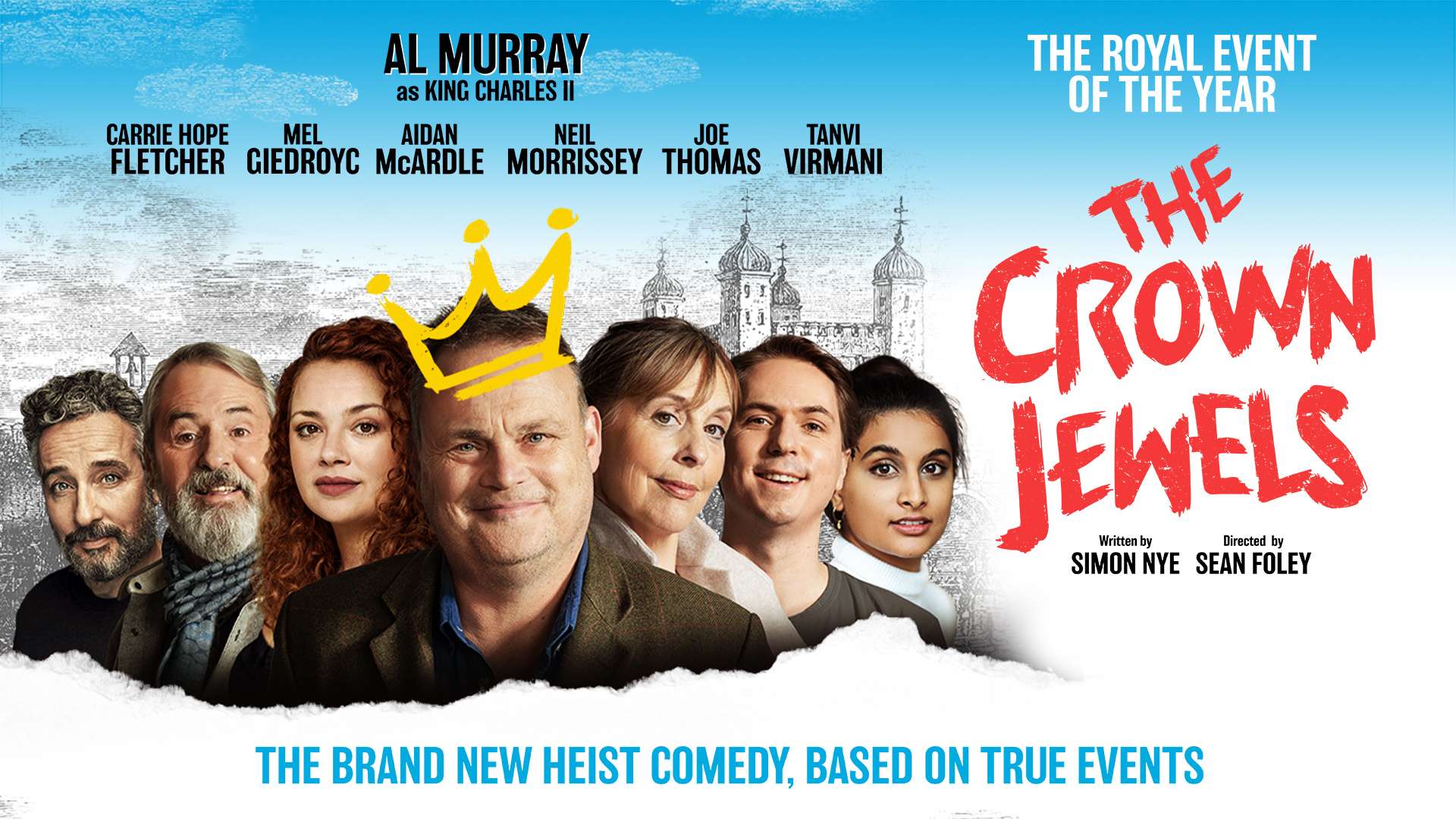 Al Murray, Mel Giedroyc, Carrie Hope Fletcher, Neil Morrissey and Joe ...