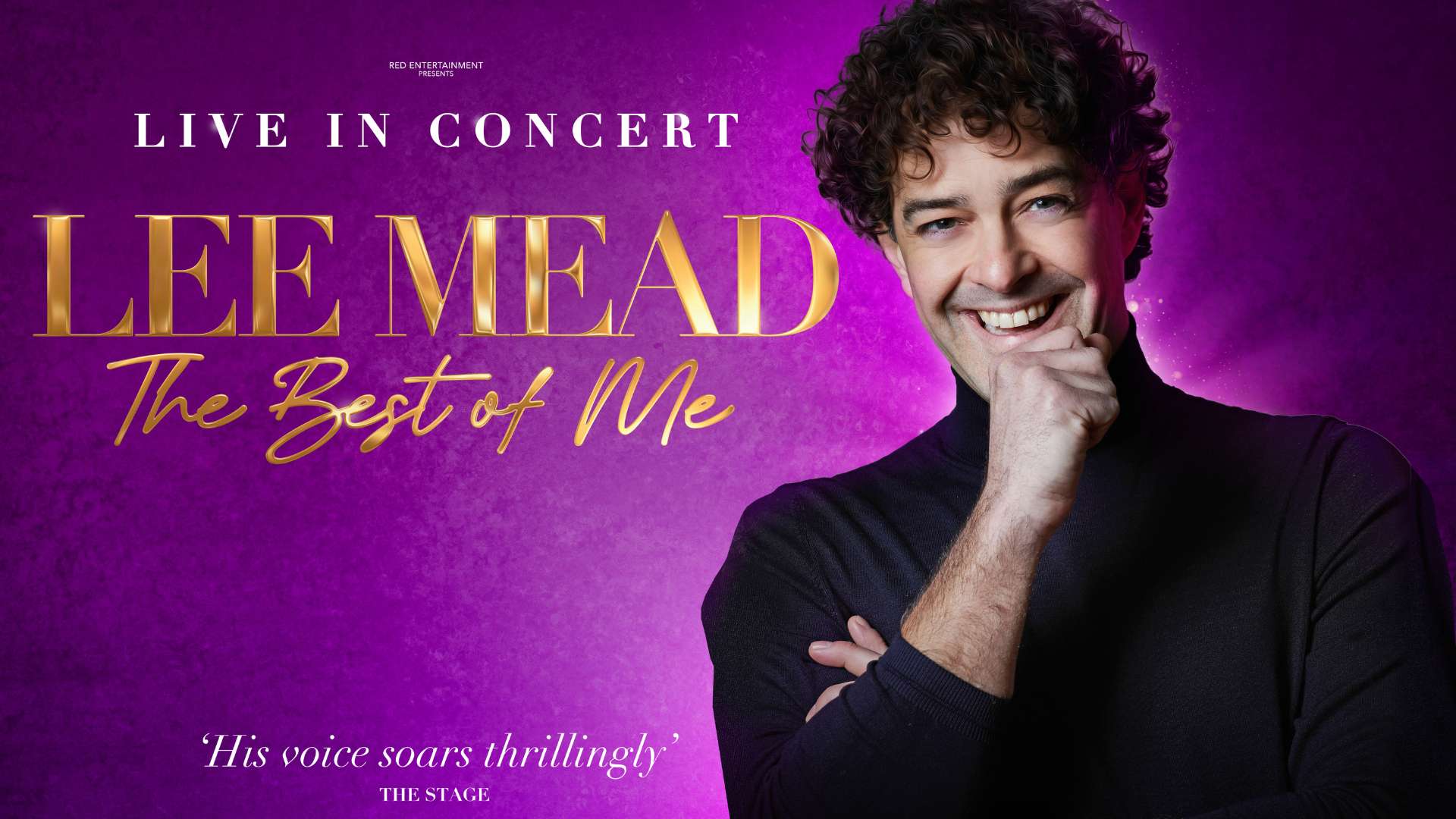 Lee Mead announces October concert tour Lee Mead – The Best of Me ...