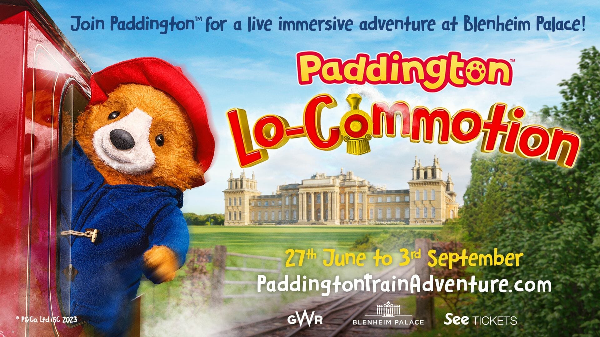 Paddington Lo-Commotion! Immersive Adventure Coming To Blenheim Palace ...
