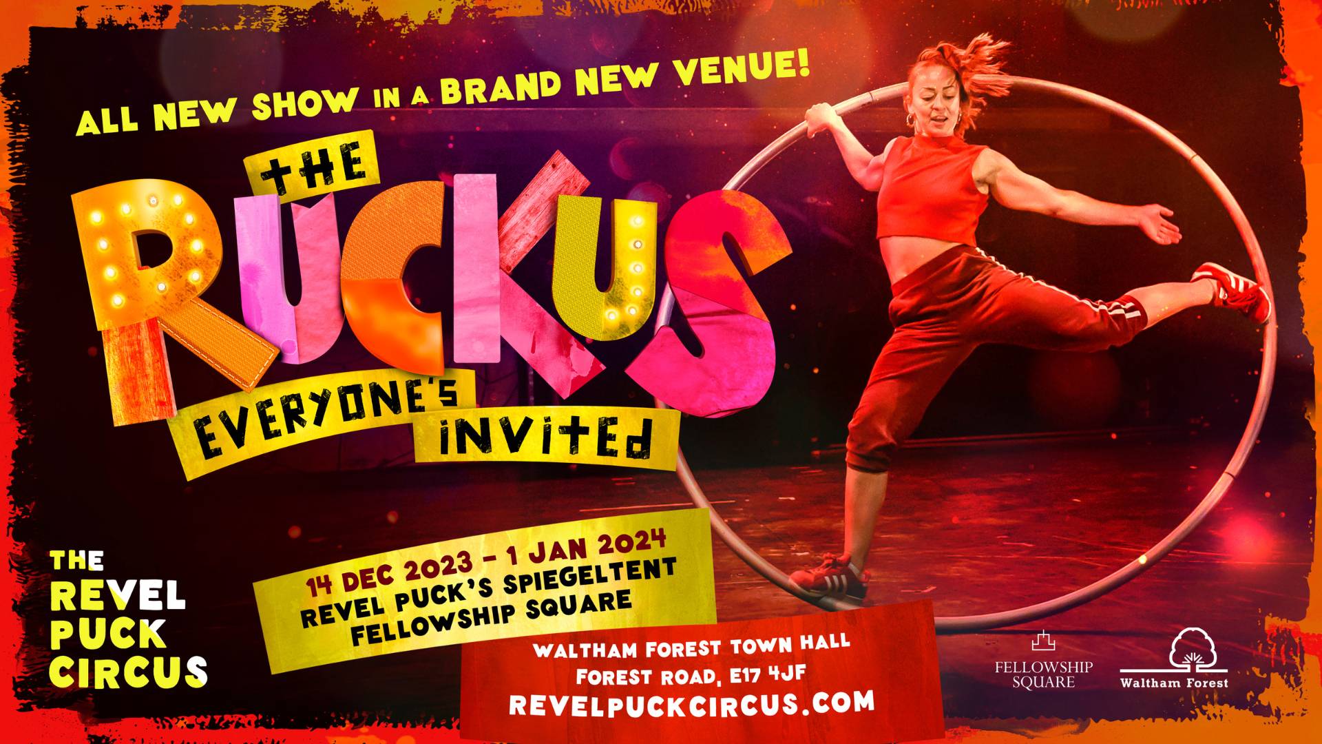 The Revel Puck Circus celebrate the festive season with their brand-new ...