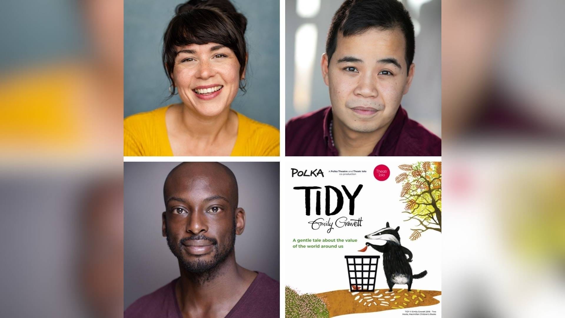Full Cast and Creative Team Announced for Tidy at Polka Theatre ...