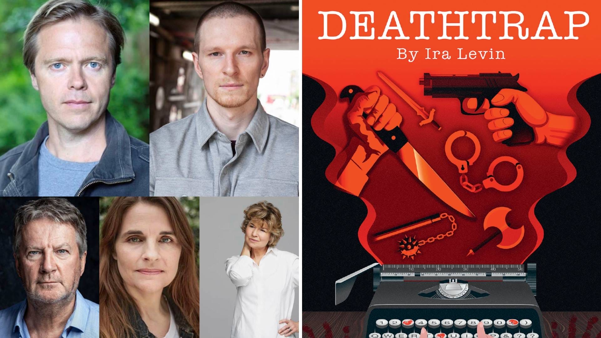 Cast announced and trailer released for Ira Levin’s Deathtrap at the Mill at Sonning - Theatre ...
