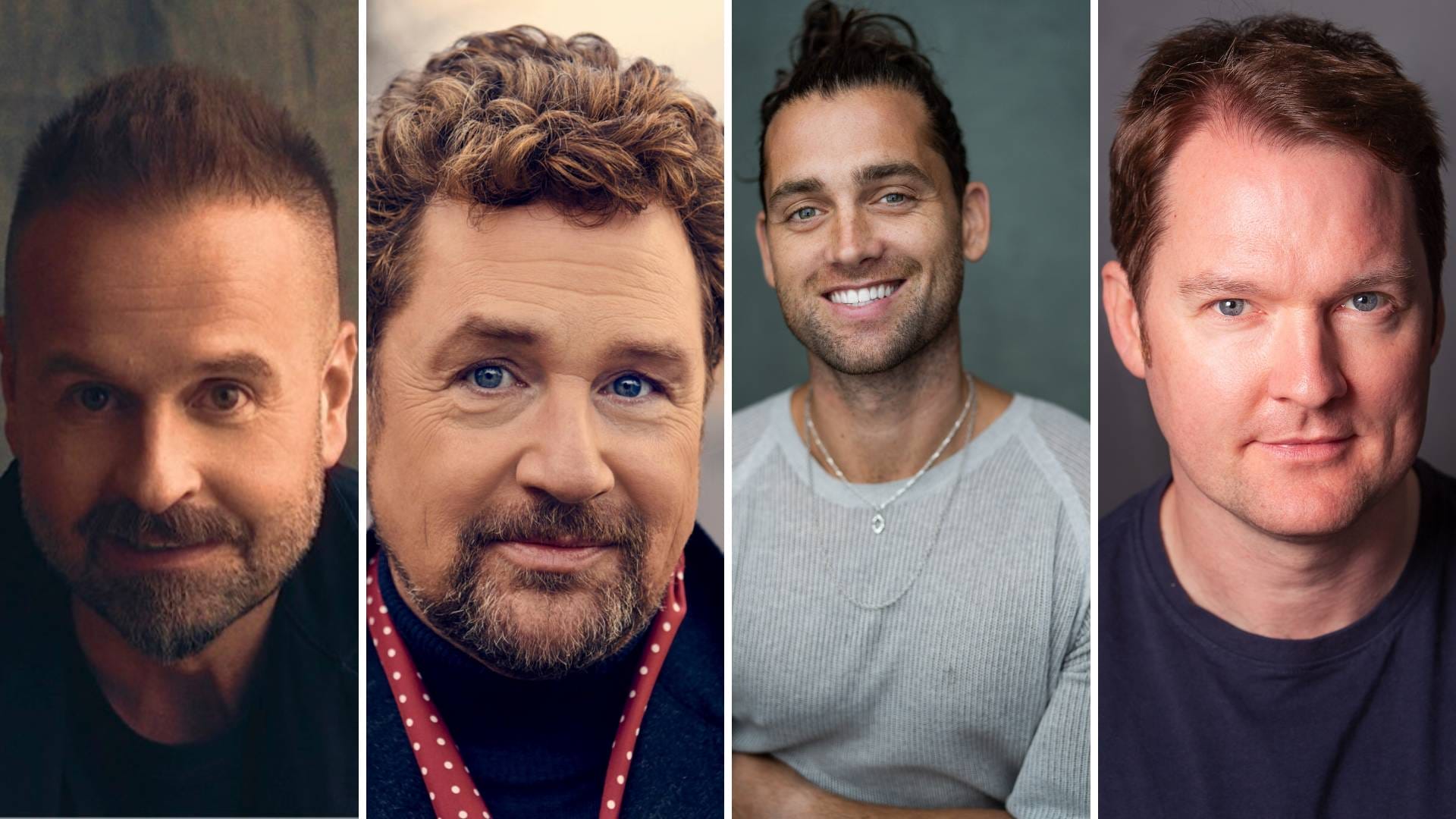 Alfie Boe, Killian Donnelly, Michael Ball and Bradley Jaden announced ...