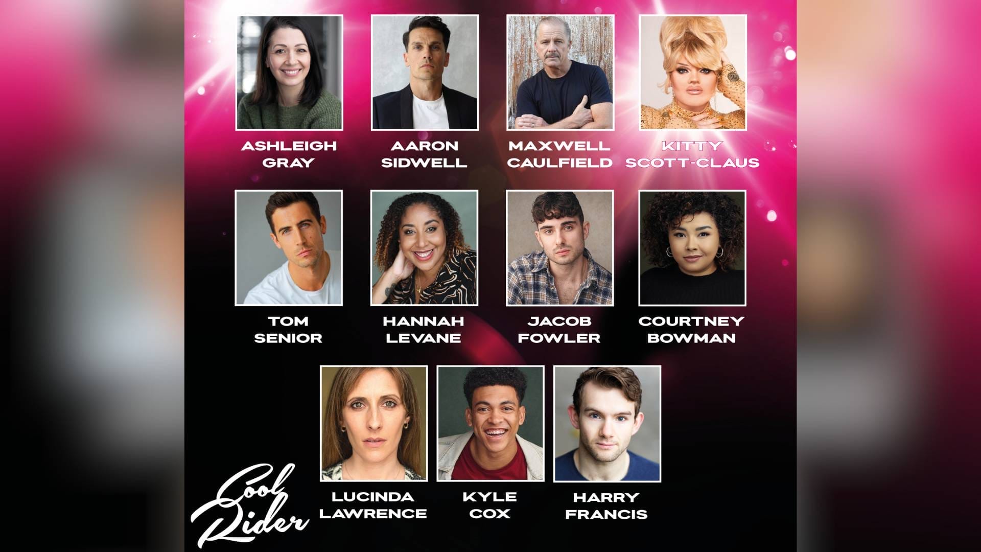 Further Casting announced for Cool Rider Anniversary Concert - Theatre ...