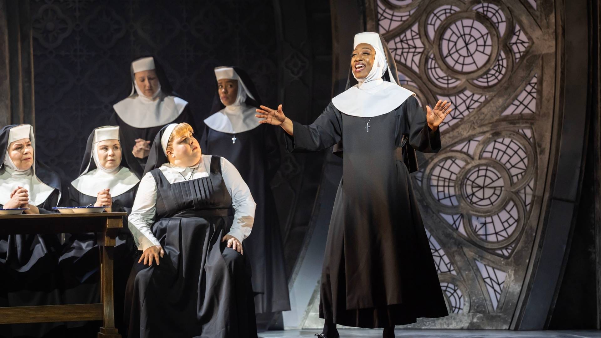 First Look Sister Act The Musical At The Dominion Theatre Theatre Weekly
