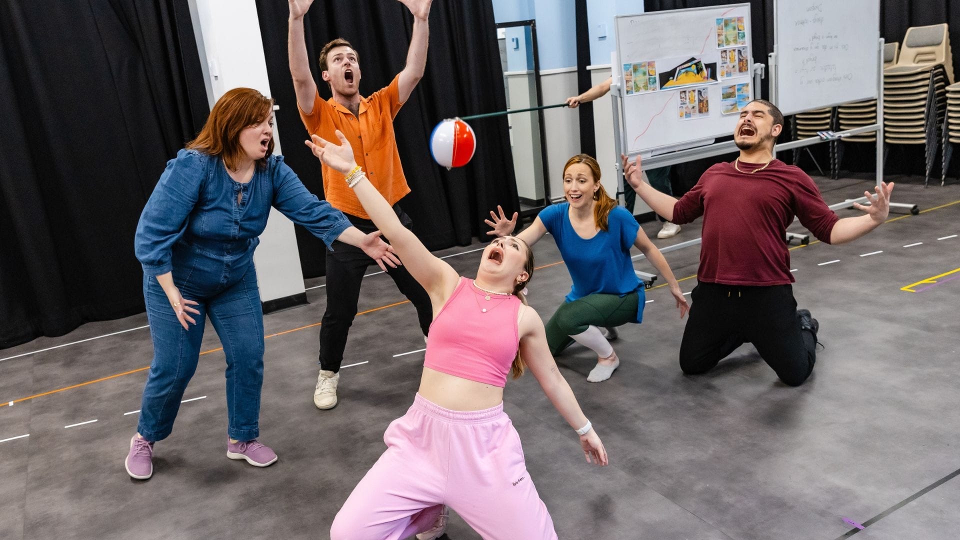 First Look: Fun at the Beach Romp-Bomp-a-Lomp!! in Rehearsal - Theatre ...