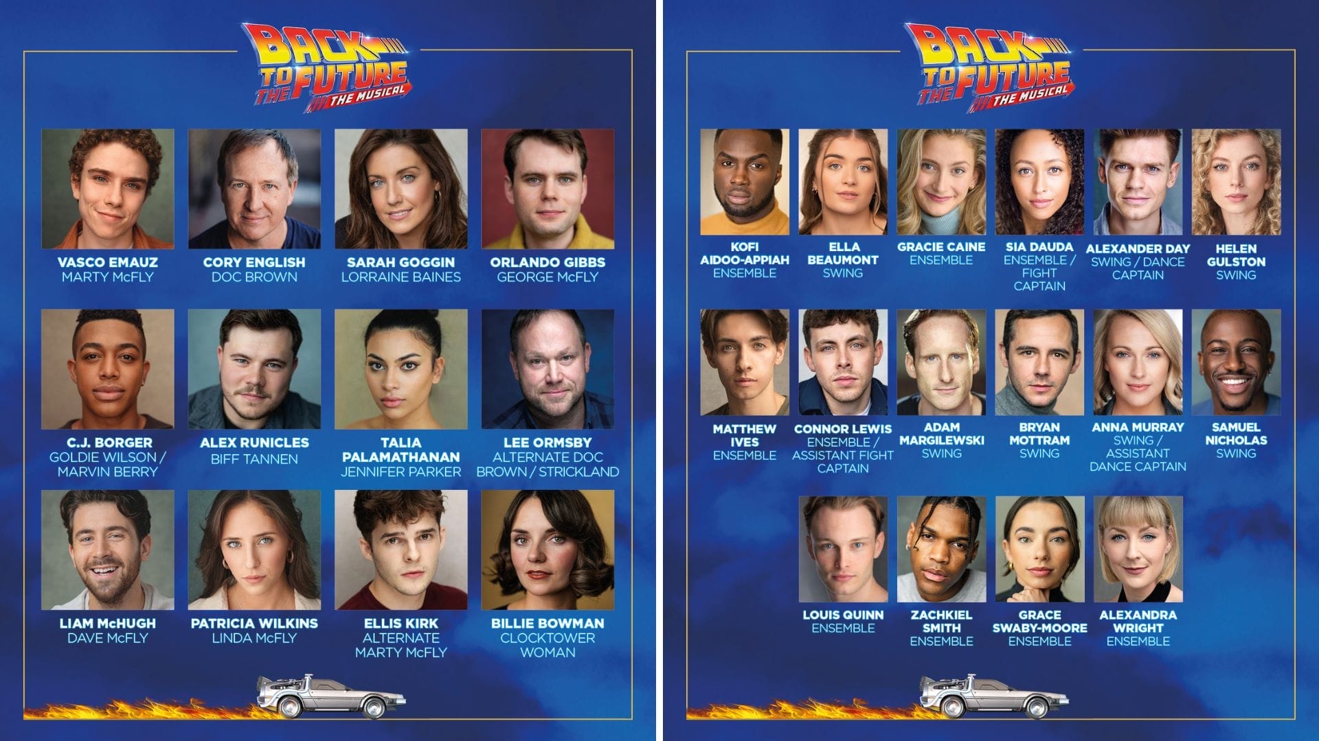 Back To The Future Announces 2024 Cast - Theatre Weekly