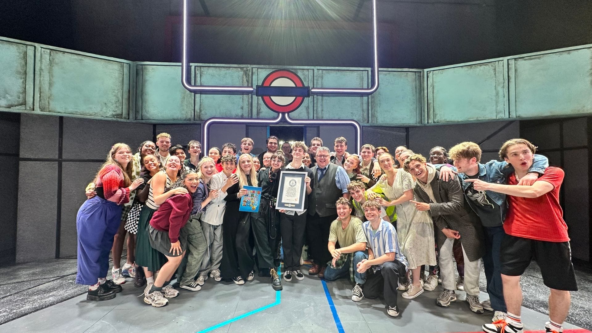 The National Youth Music Theatre (NYMT) achieves GUINNESS WORLD RECORDS ...