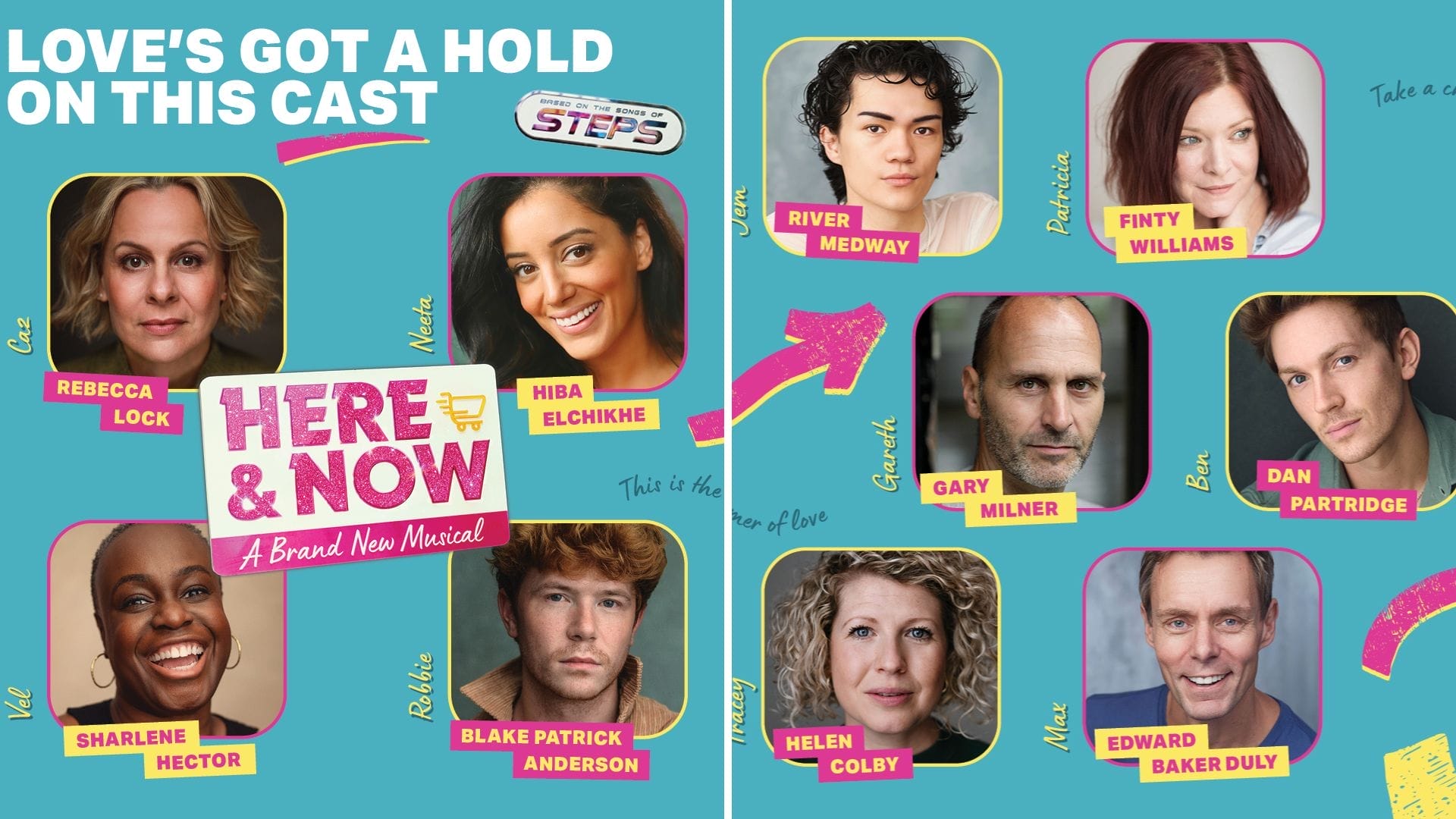 Full Cast Announced For The World Premiere of New Musical Here & Now ...