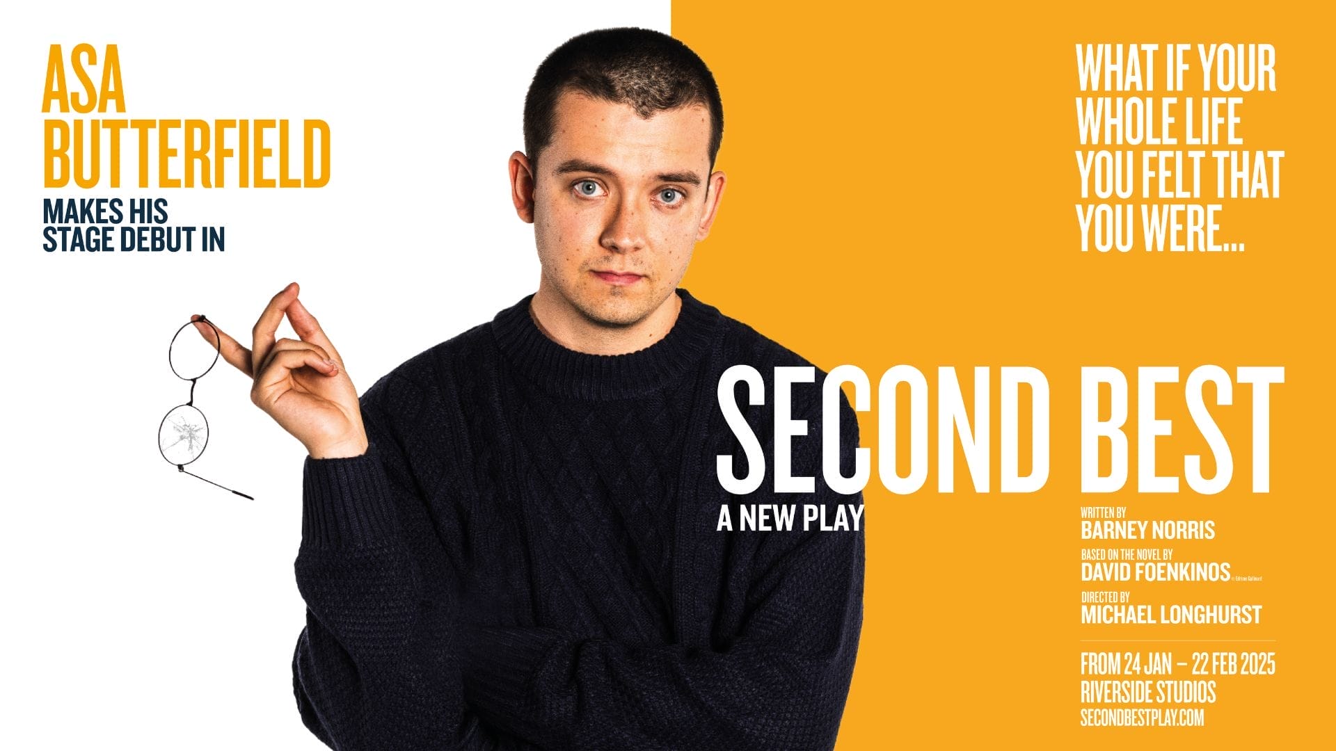 Asa Butterfield to Make Stage Debut in Second Best at Riverside Studios ...
