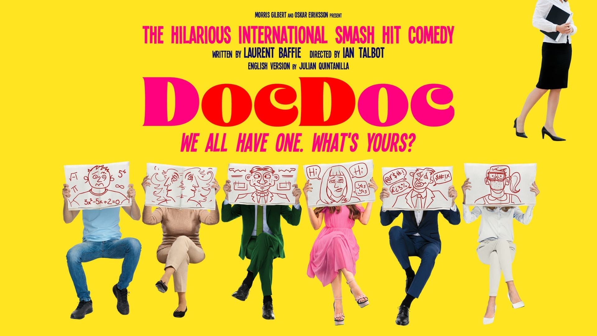 UK premiere of "DocDoc" - Laurent Baffie’s international smash hit comedy about OCD to Open in ...