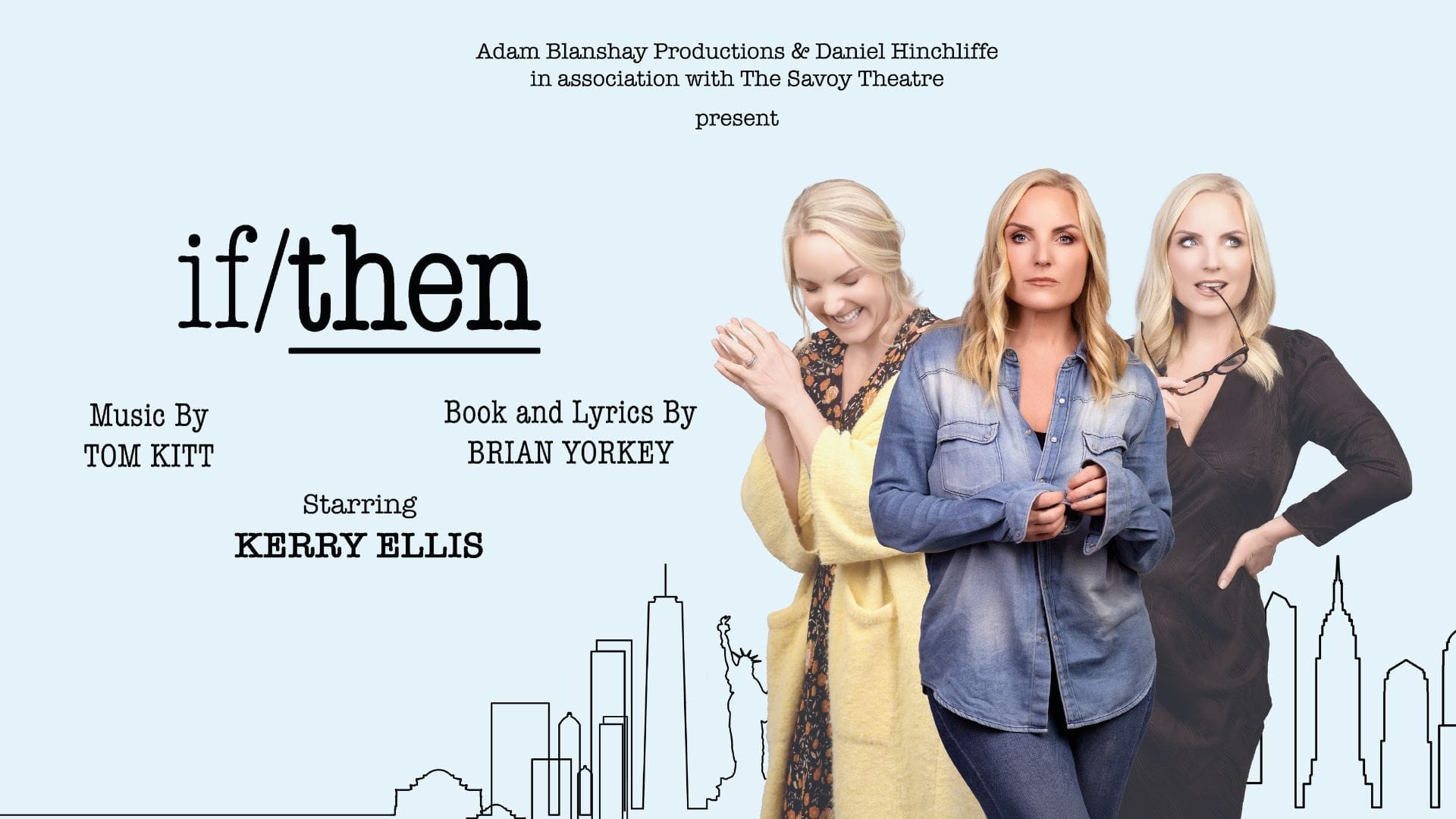 Second date announced for UK premiere of IF/THEN plus John Owen-Jones ...
