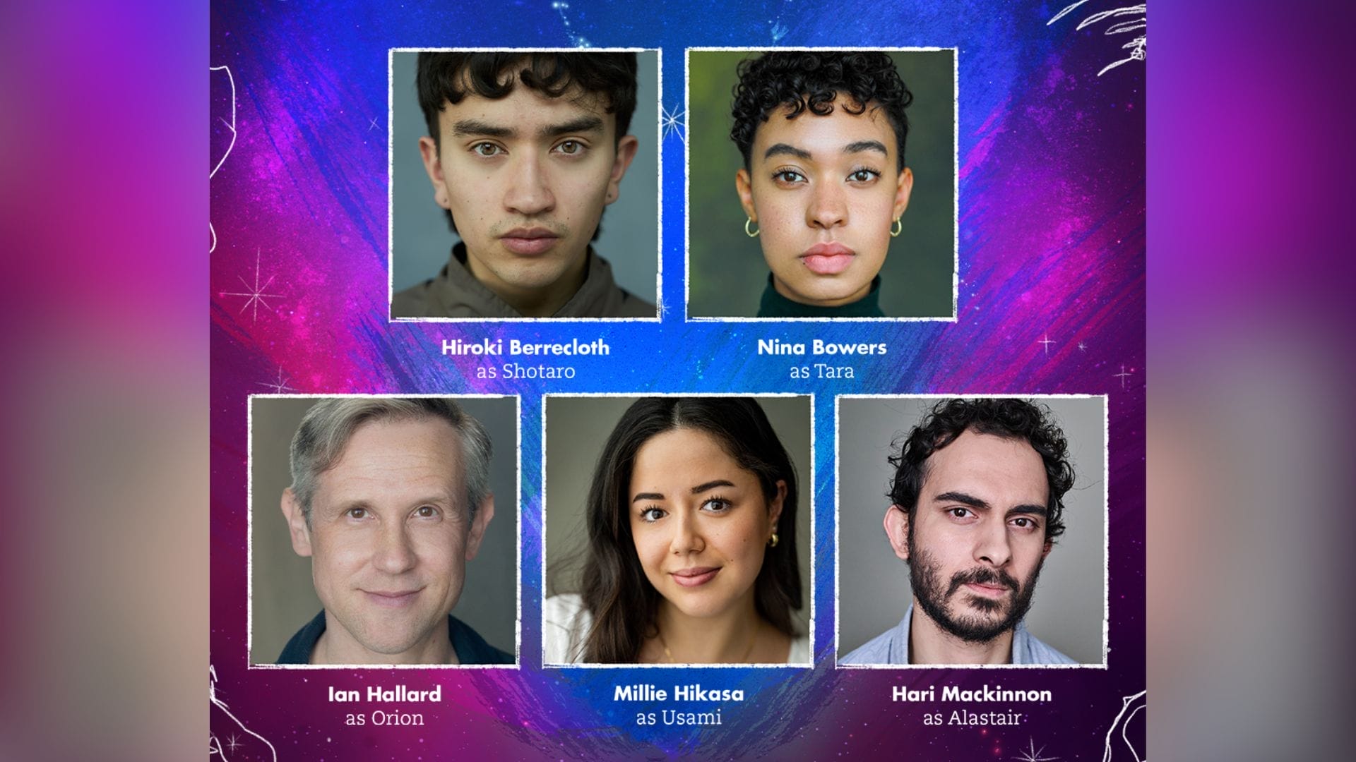 Cast and Creative Team Announced for UK Premiere of Our Cosmic Dust at ...