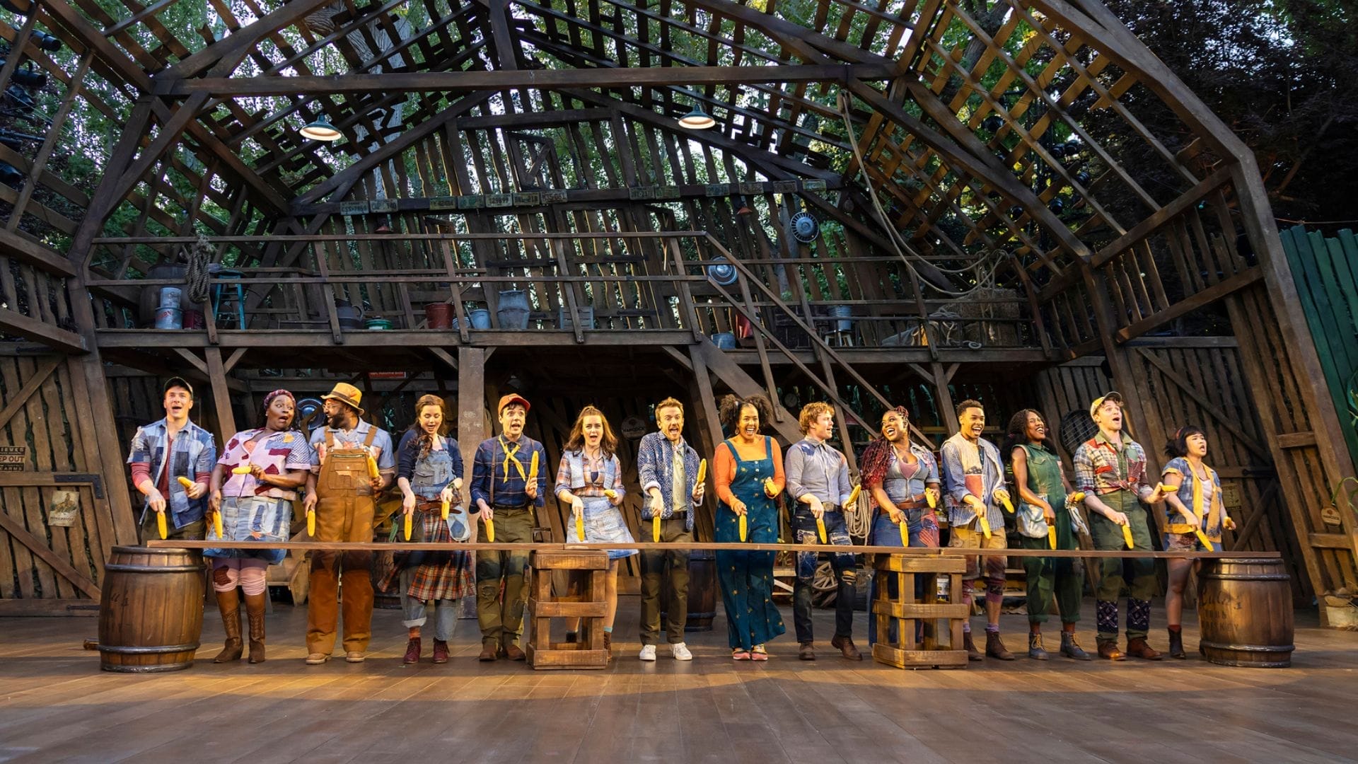 First Look: Production Images Released for Shucked at Regent’s Park ...