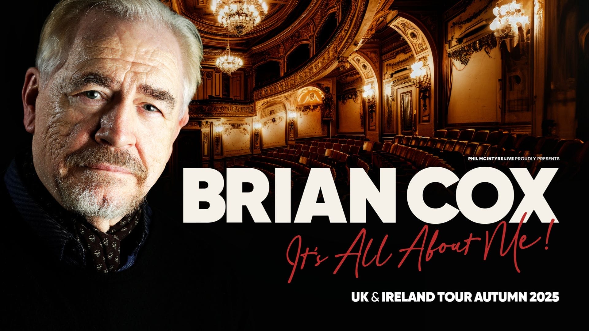 Brian Cox – It’s All About Me! Announces UK & Ireland Tour for Autumn ...