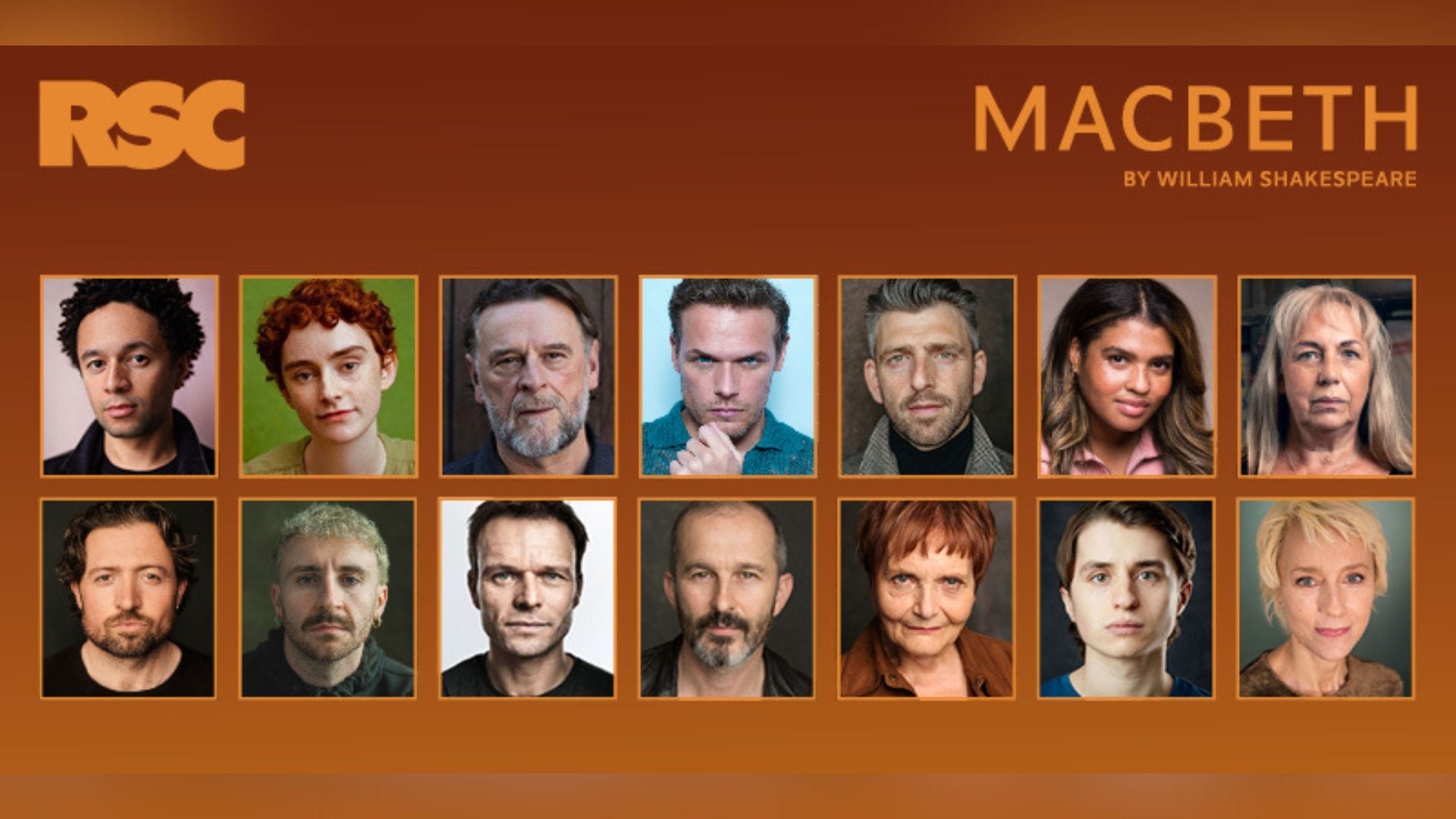 Full Casting Announced for RSC’s Macbeth Starring Sam Heughan and Lia ...